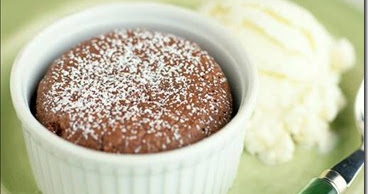 Make Ahead Chocolate Souffles